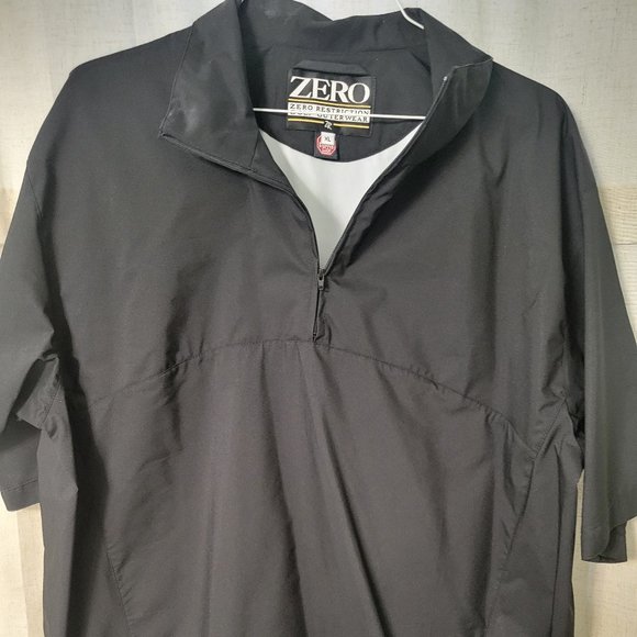 Jackets & Coats | Zero Restrictions Golf 14 Zip Short Sleeve ...